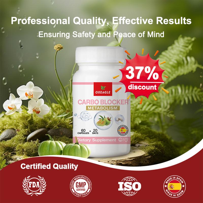 OXEAGLE Carb Blocker, Health & Wellness, 60 Count. - TikTok Shop