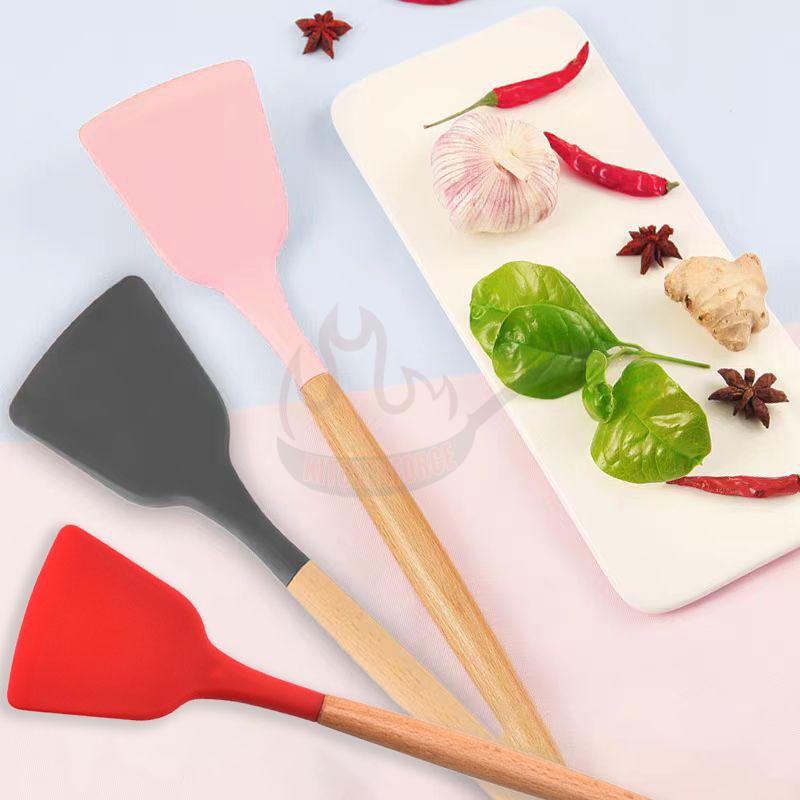 Silicone Utebsil Spatula/ Spatula Silicon/Utensile Turner/Sutil - Shop ...