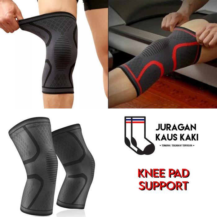Knee Support Deker Pelindung Lutut Compression Pad Leg Sleev - Shop ...