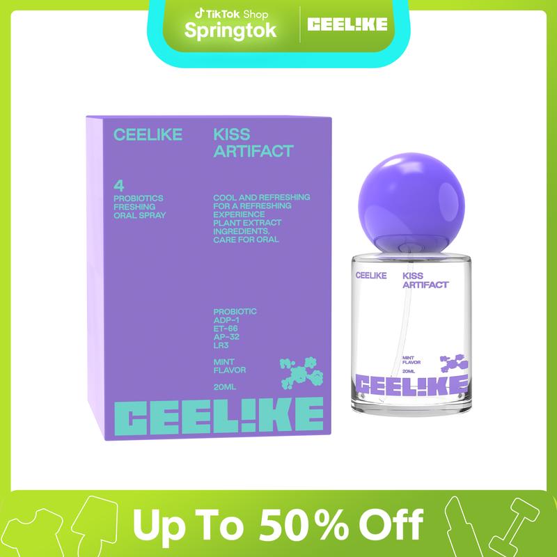 CEELIKE Probiotic Oral Spray – 20ml Spring Breeze Mist for Lasting ...