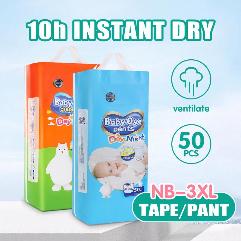 BabyOye Baby pull-up pants/Tape! Natural pure cotton dry and - TikTok ...