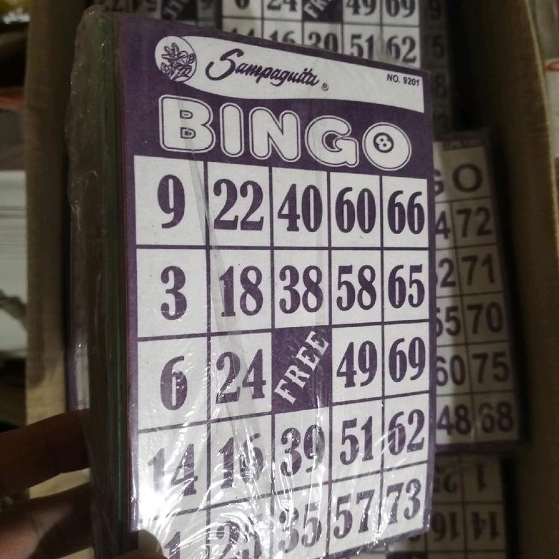 CARD BINGO CLEAR NUMBERS X100 PCS OR X 50 PCS CARD - TikTok Shop ...