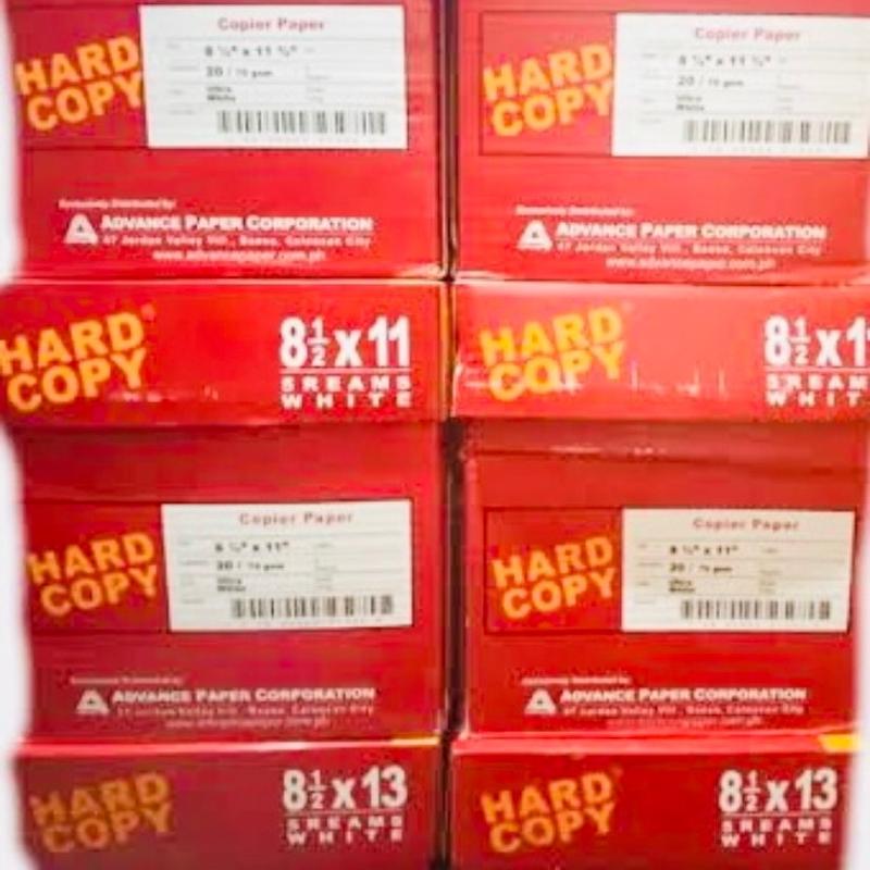 Hard Copy Bondpaper 500 sheets per ream - Ultra White, Sub 20, - TikTok ...