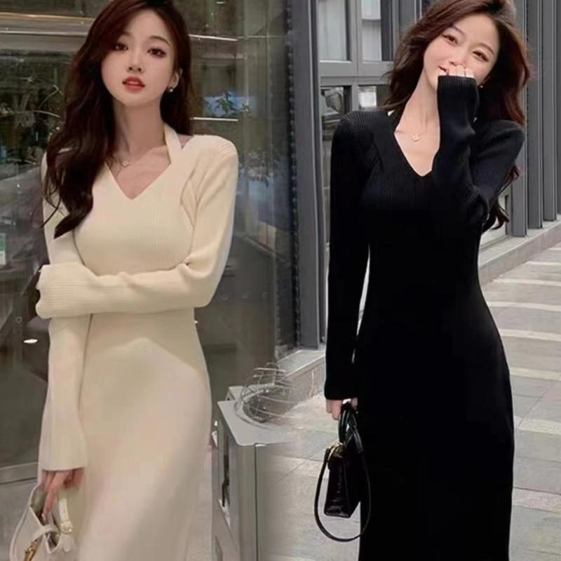 Gaun Halter Slim Fit, Rekaan Niche, Untuk Wanita, Zjc, Koleksi - TikTok ...