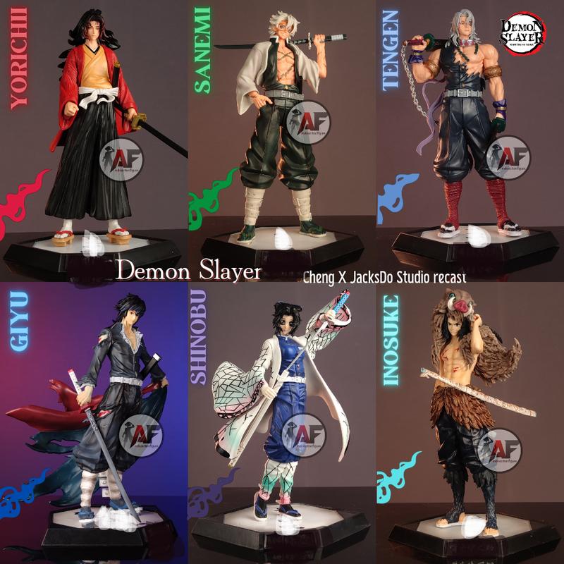 Statue Action Figure Demon Slayer Sanemi, Shinobu,Tengen, Yorichii ...