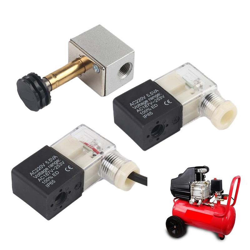 Injap Solenoid Pemampat Pam Udara, Injap Ekzos Bolong Matikan Kuasa ...