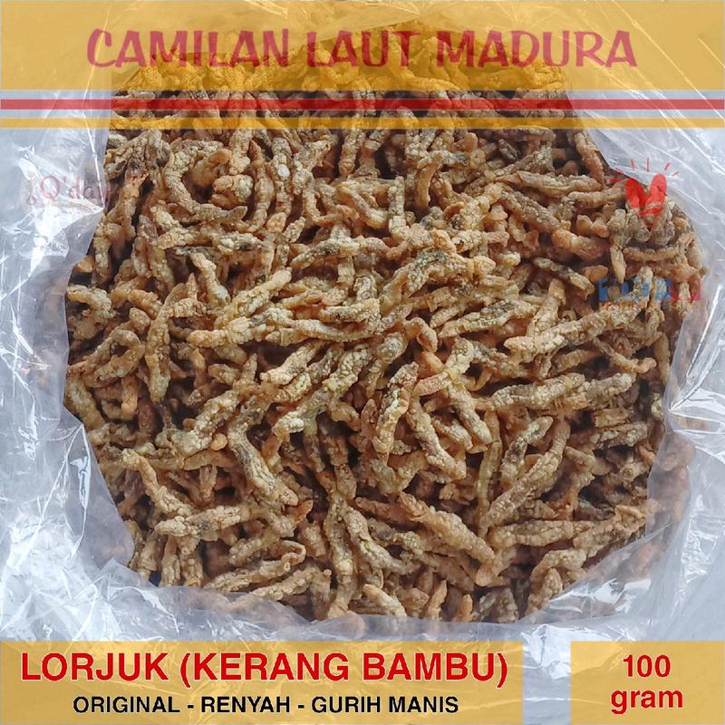 LORJUK KERANG BAMBU ORIGINAL 100 gr TANPA TEPUNG Renyah Guri - Shop ...