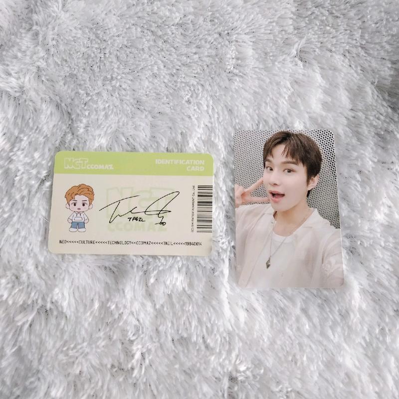 Photocard Ccomaz TC Red Jungwoo ID Card Taeil - Shop | Tokopedia