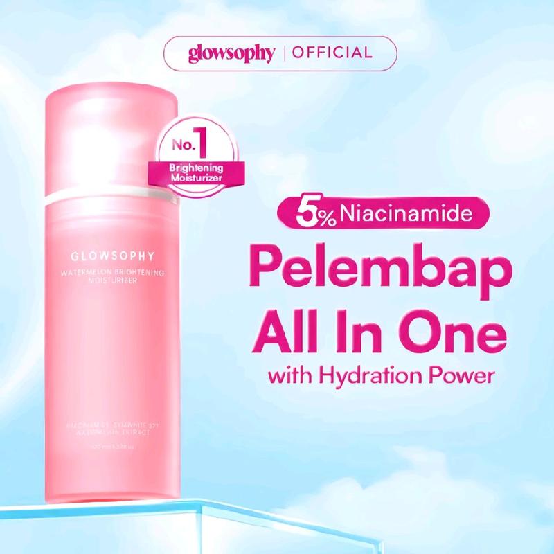 Glowsophy Watermelon Brightening Moisturizer Skin Barrier Niacinamide ...
