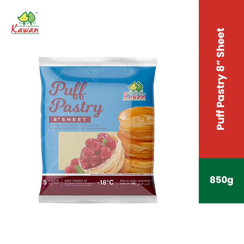 KAWAN Frozen Puff Pastry Sheet 8" (5 pcs - 850g) - TikTok Shop Malaysia