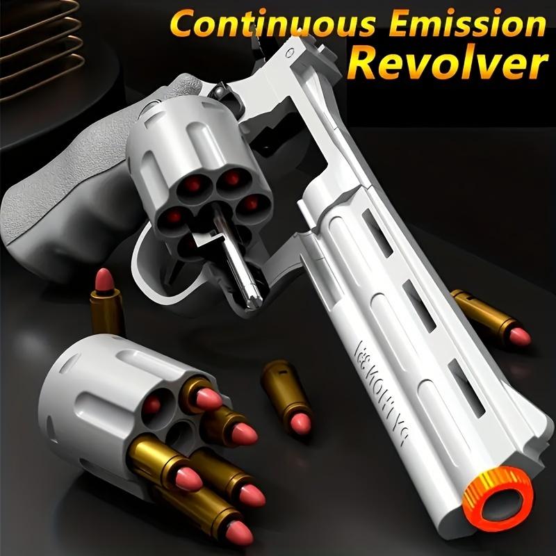 Soft Bullet Toy Gun, Mechanical Continuous Fire Shooting, EVA Soft Foam ...