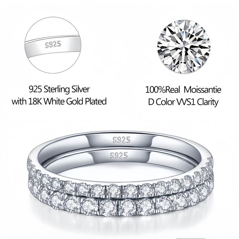 Silver Jewelry S925 Sterling Silver High-end Niche Half Diamond ...