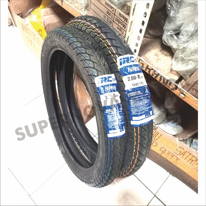BAN LUAR RX KING IRC NR 65 NR 25 275 DAN 300 RING 18 BAN DEPAN DAN ...