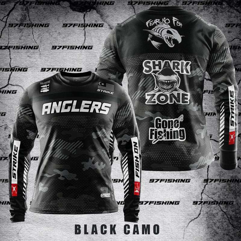 [BUY3 FREE1] FS009 BLACKCAMO - BAJU MEMANCING FISHING SHIRT - TikTok ...
