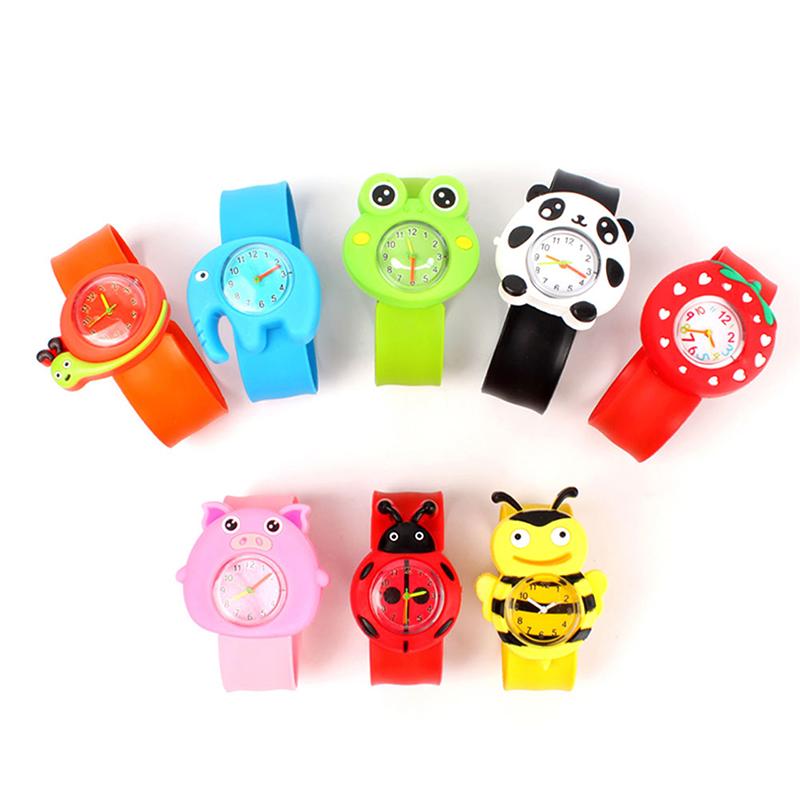 TK Cute Cartoon Children Kid Quartz Sports Bendable Rubber Strap ...
