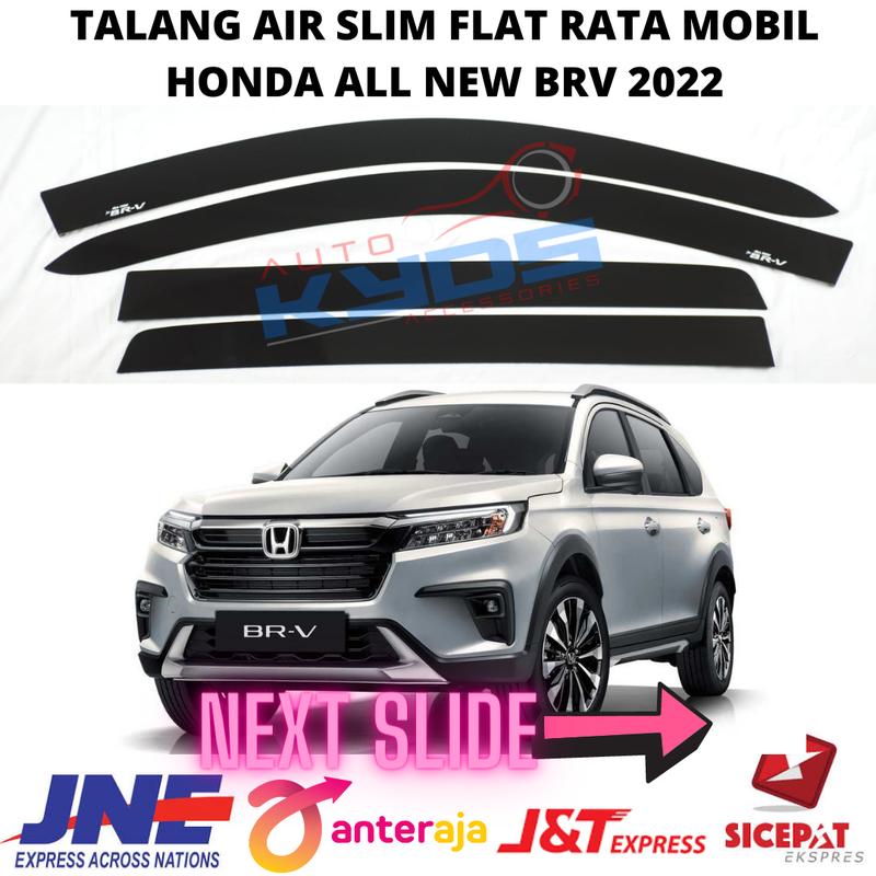 Talang Air Slim Flat Rata Mobil Honda All New BRV BR-V 2022 2023 - Shop ...