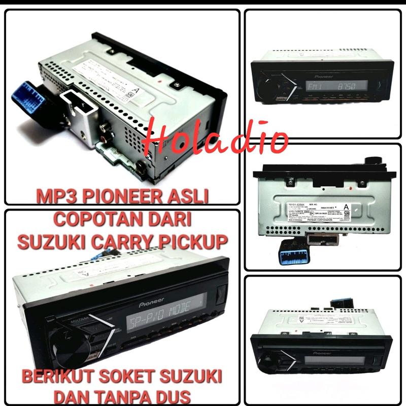 HEAD UNIT TAPE MOBIL SINGLE DIN MP3 PIONEER ORIGINAL COPOTAN DARI MOBIL ...