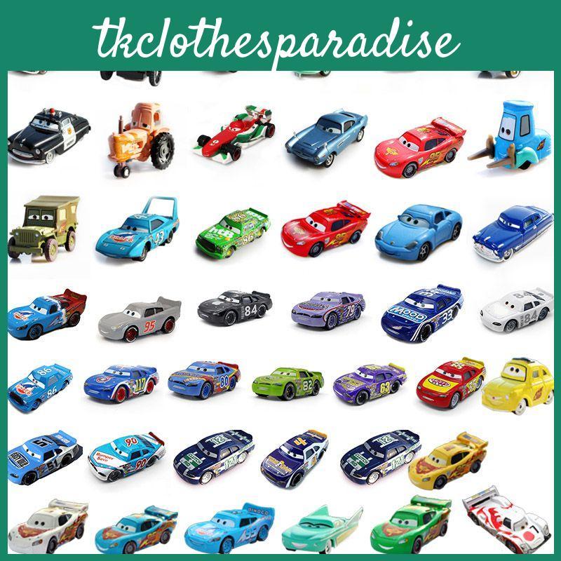 Sturdy Alloy Pixar Cars Lightning Mcqueen Toy Car With Rubbe - TikTok ...