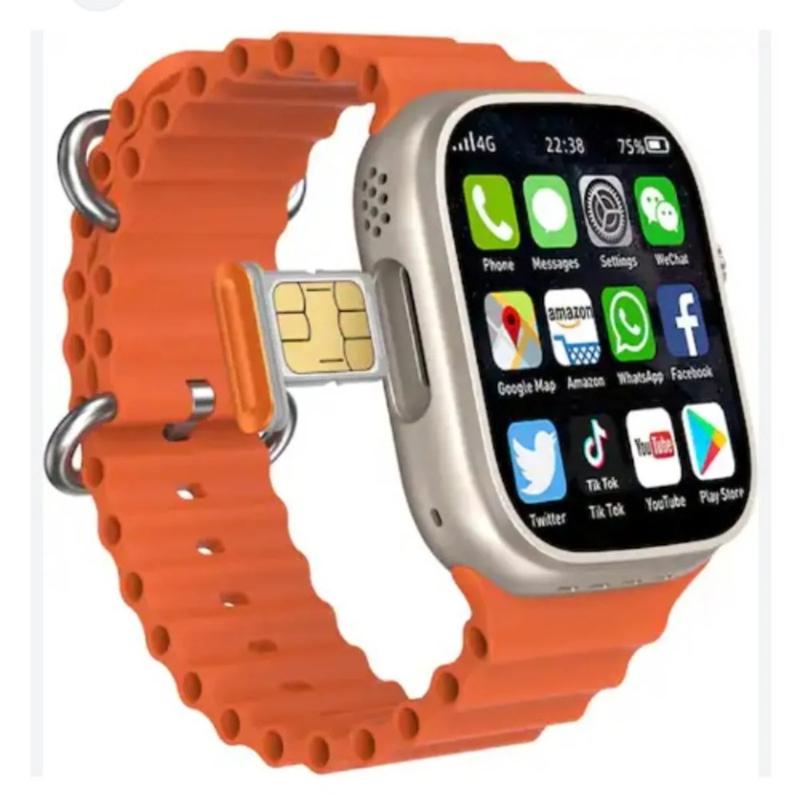 Jam Tangan Pintar, T900, Dengan Slot Kad Sim, WIFI dan Bluetooth ...