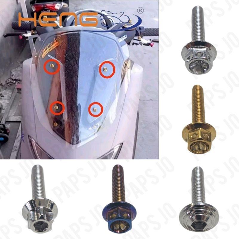 HENG VISOR BOLT NMAX/AEROX/ADV (SOLD PER PIECE) - TikTok Shop Philippines