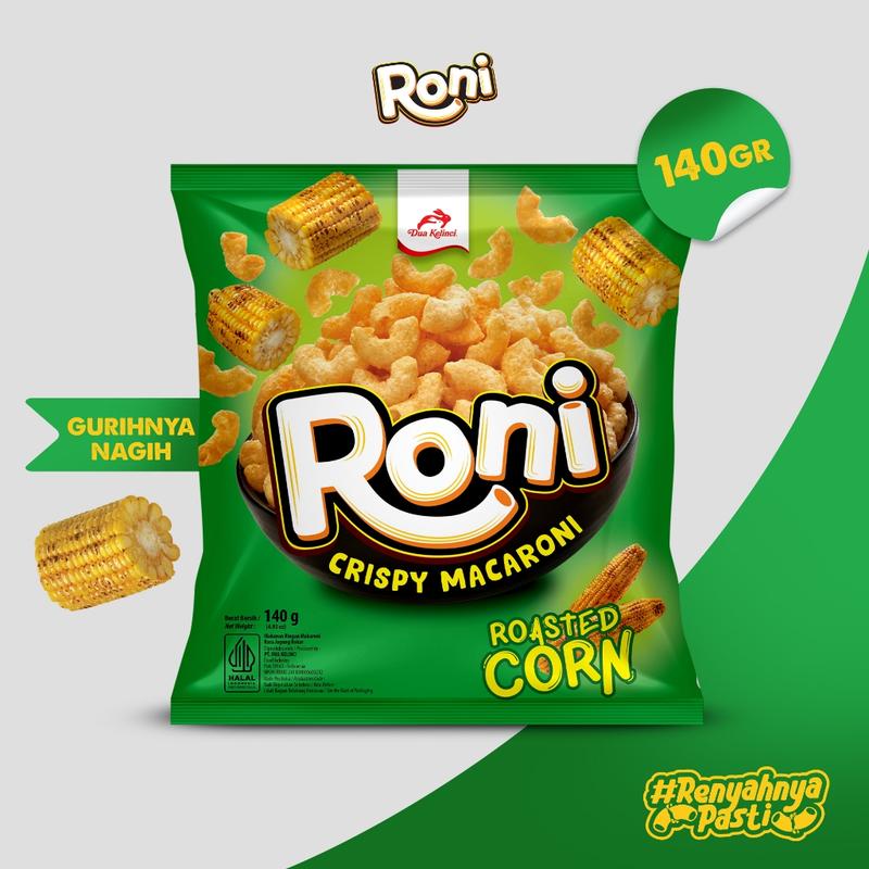 RONI Makaroni Roasted Corn 140 gr - Shop | Tokopedia
