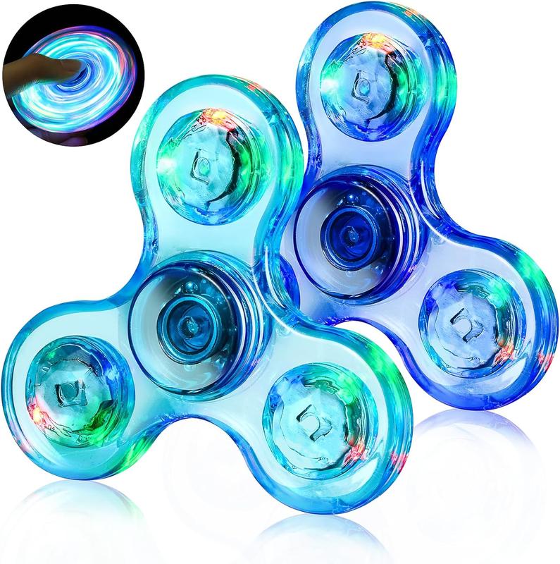 Fidget Spinner for Kids 2 Pack, Light up Sensory Fidget Toys - TikTok Shop