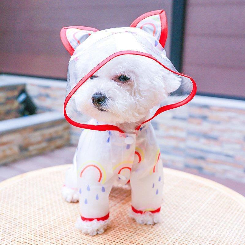 MHPet Raincoat Bichon Pomeranian Poodle Dog Clothes FourLeg ...