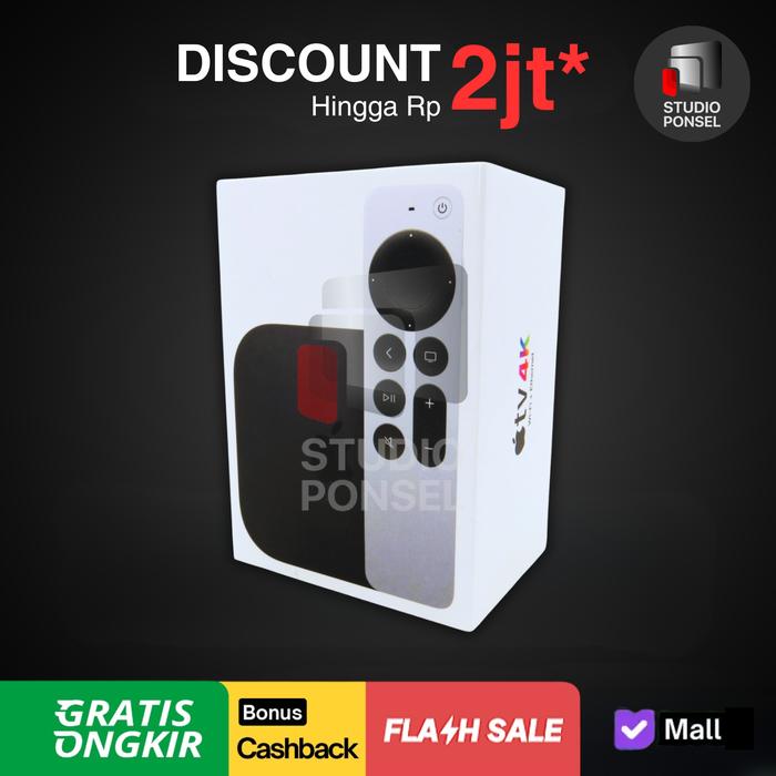 Promo Apple TV 4K 2022 3rd Gen 128GB Wi-Fi Ethernet / 64GB Wi-Fi Gen ...