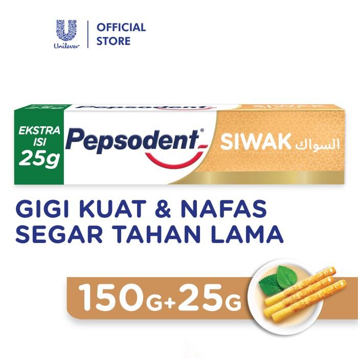 Pepsodent Pasta Gigi Complete 8 Siwak Anticavity And Fresh Halal ...