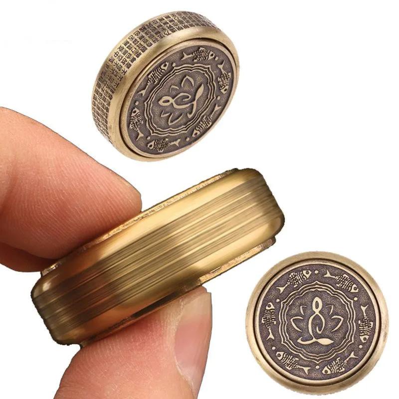 Zen Buddha Fidget Spinner Adult Metal EDC Fidget Toys ADHD Hand ...