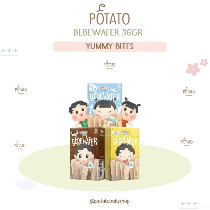 Jual Yummy Bites - Bebewafer 36gr Snack Baby | Cemilan Wafer Anak ...