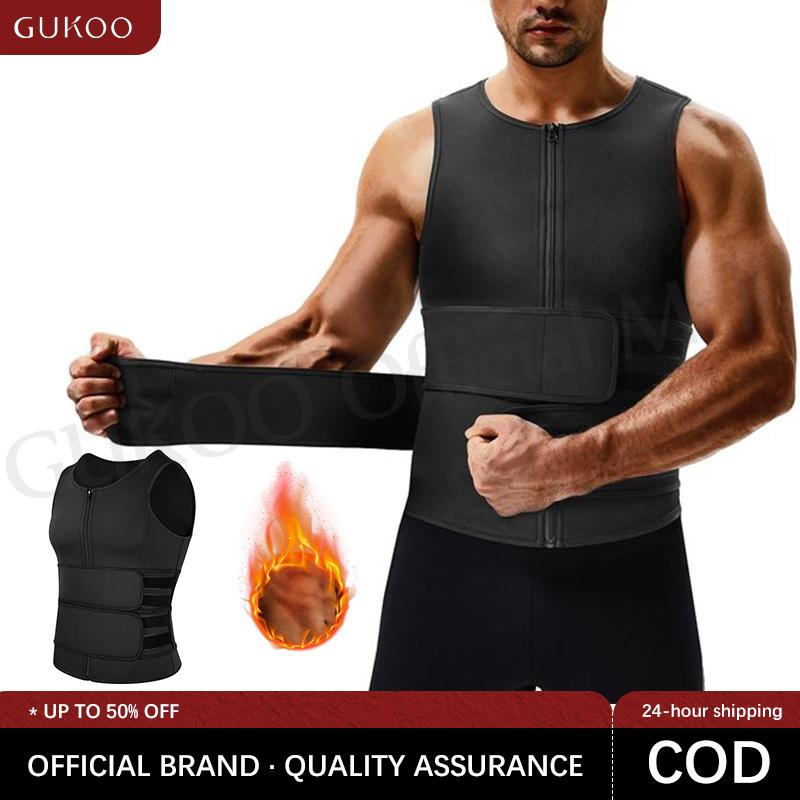 GUKOO Men Waist Trainer Sauna Vest Fitness Corset Abdomen Body - TikTok ...
