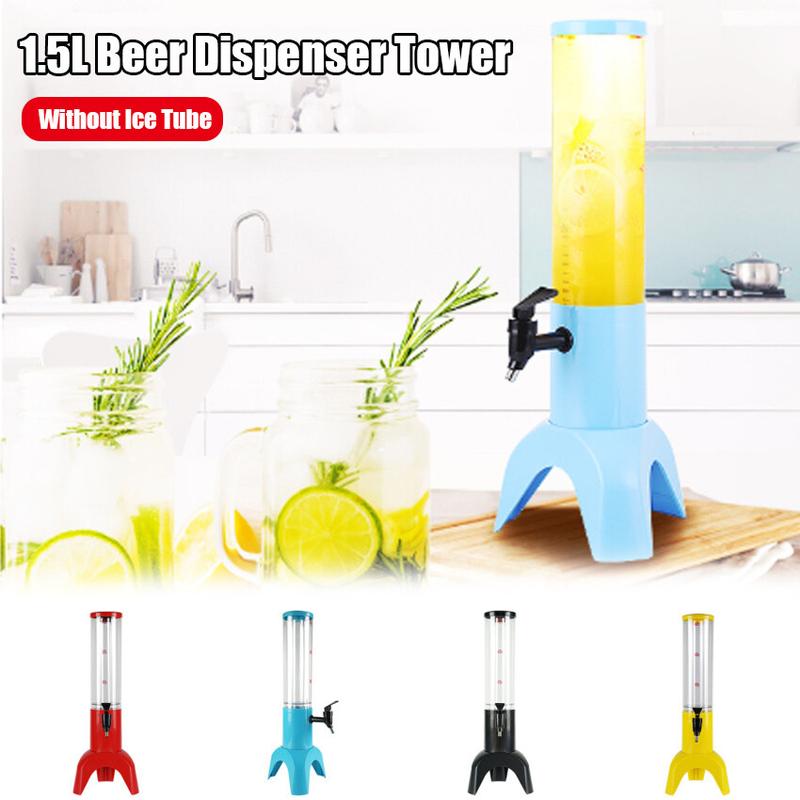 Menara dispenser bir 1.5 l liter, tanpa tiub ais dan lampu LED ...
