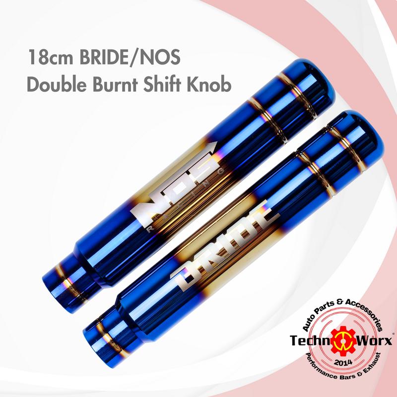 18cm Shift Knob BRIDE NOS Titanium Burnt High Quality Universal ...