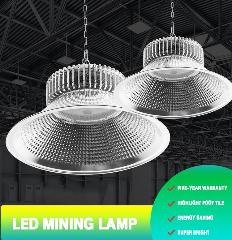 LED Industrial Mining Lamp Fin Factory Warehouse Workshop Light ...