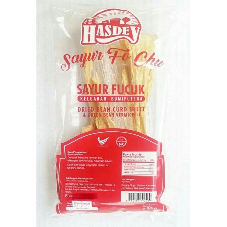 Sayur Fucuk Suun Hasdey- Halal Food- Barang Dapur- Tauhu Kering- Fucuk ...