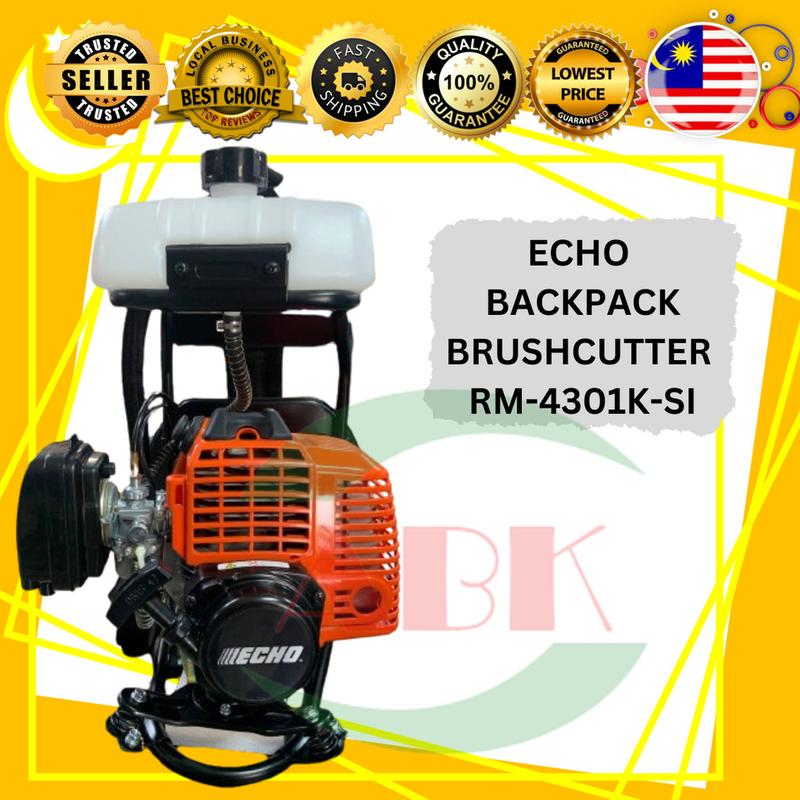 [OFFICIAL SELLER] ECHO BACKPACK BRUSHCUTTER RM-4301K-SI 100% - TikTok Shop Malaysia