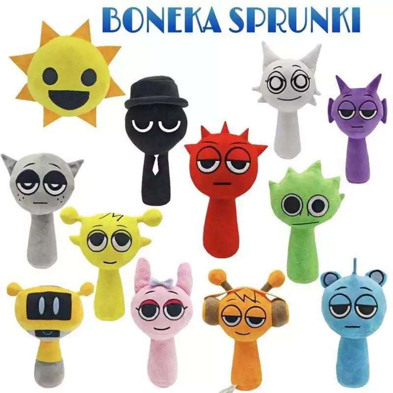 Boneka Sprunki Karakter Game Sprunki Bahan Halus Lembut 40cm Hadiah ...