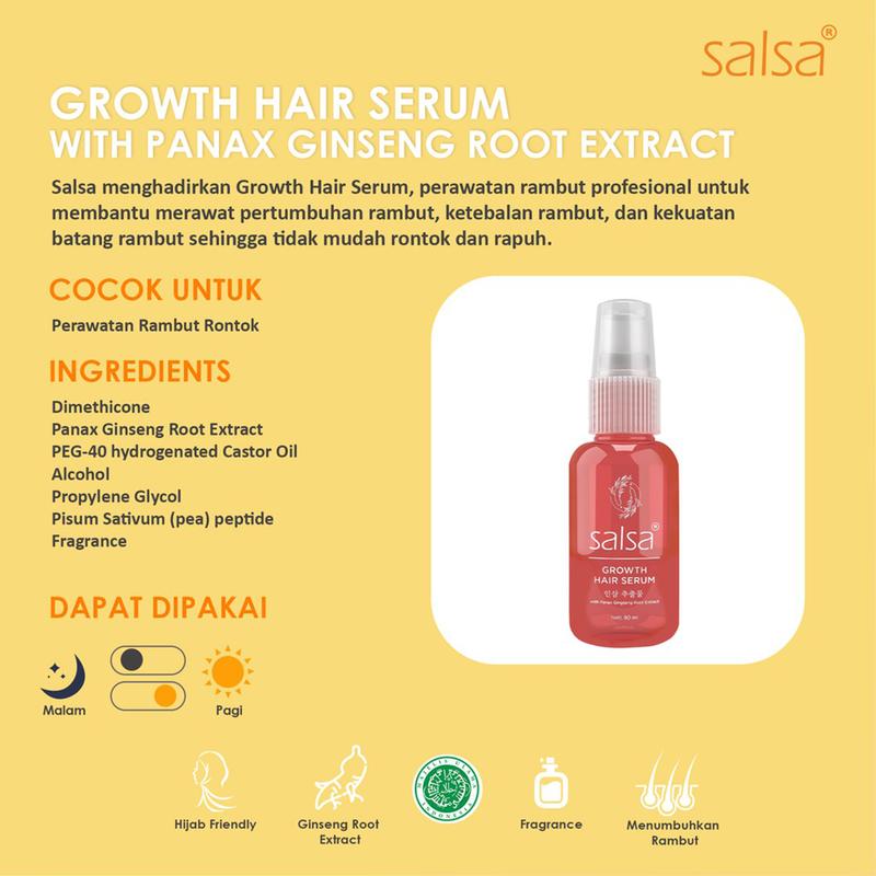 FUFUMISE | SALSA Hair Serum Spray | Rose / KEratin Repair / Growth ...