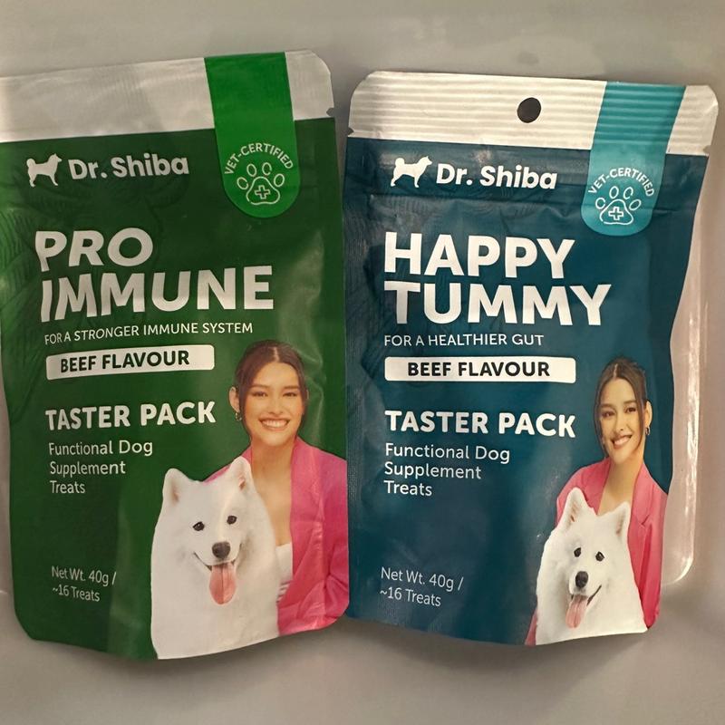 Dr. Shiba Happy Tummy/Pro Immune Taster Pack Treats for dogs - TikTok ...