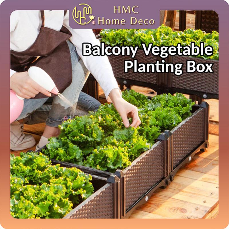Raised Garden Bed Planter Box Balcony Vegetable Planting Box - TikTok ...