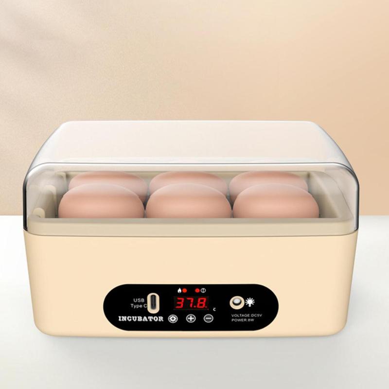 Desk Digital Egg Incubator Temperature Control Clear Top Cover - TikTok ...