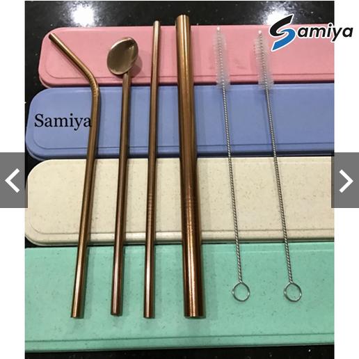 Paket sedotan stainless / sedotan stainless sedotan bubble sedotan ...