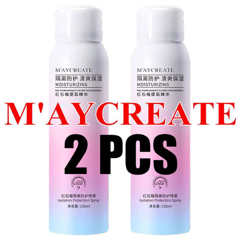 【2pcs】Original 150ml SPF 50+ Maycreate Skin Whitening Sunscreen ...