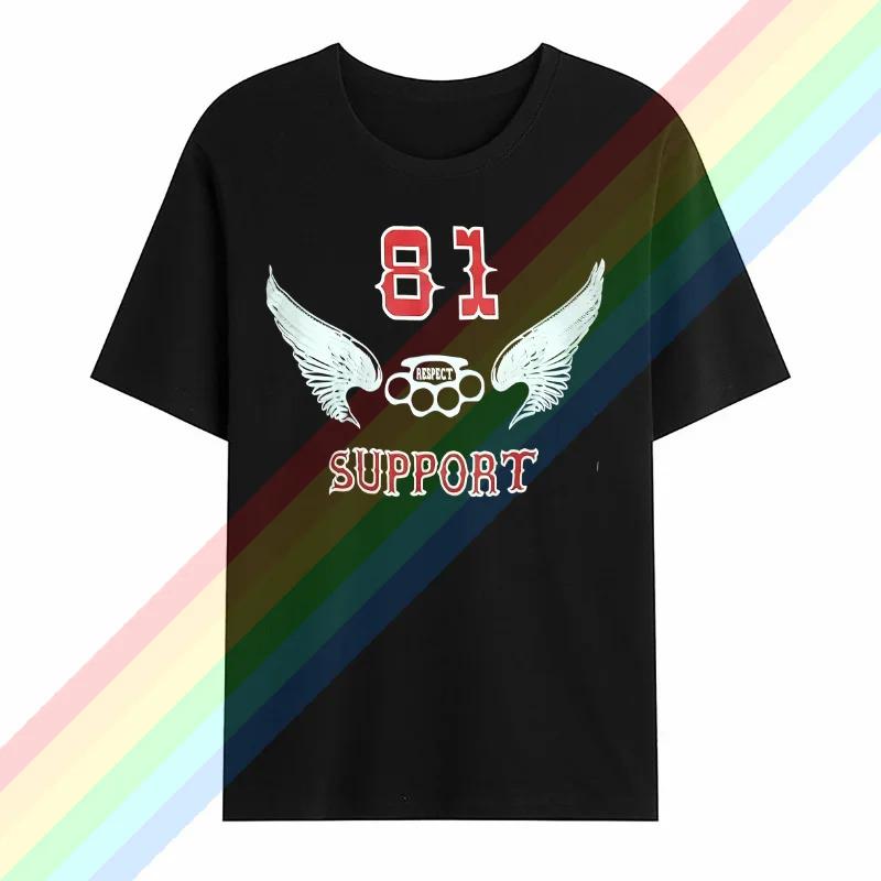 2024 Support 81 World Hells Angels T Shirt Unisex 100% Cotto - TikTok ...