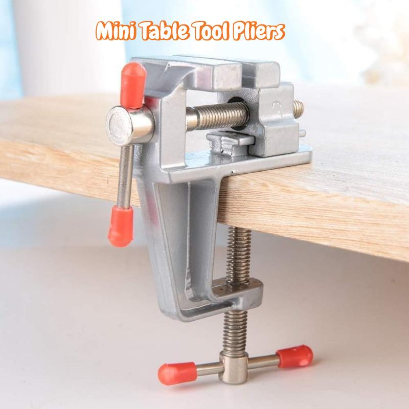Mini Table Tool Alloy Jewelers Clamp on Bench Vise Tool Pliers - TikTok ...