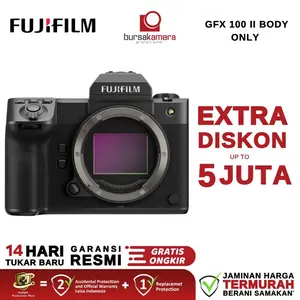 PROMO DISKON Fujifilm GFX100 II Body Only Fuji GFX 100 Mark 2 Fuji ...