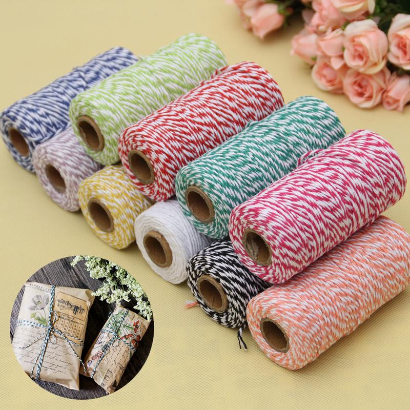 2mm 100M Polyester Cotton Rope Jute Macrame Cord Rope Cotto - TikTok ...