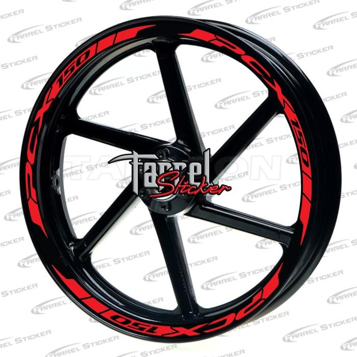stiker velg sticker velk PCX - Shop | Tokopedia