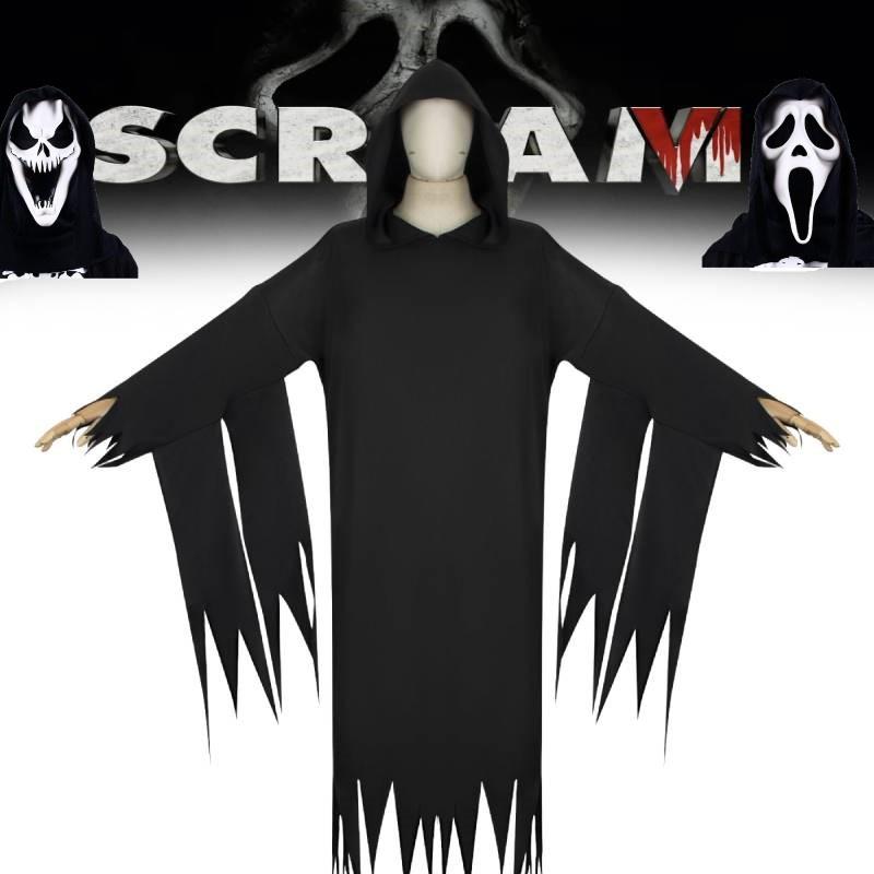 Kostum Cosplay, Scream Seram VI, Rekaan Grimace Killer, Juba - TikTok ...